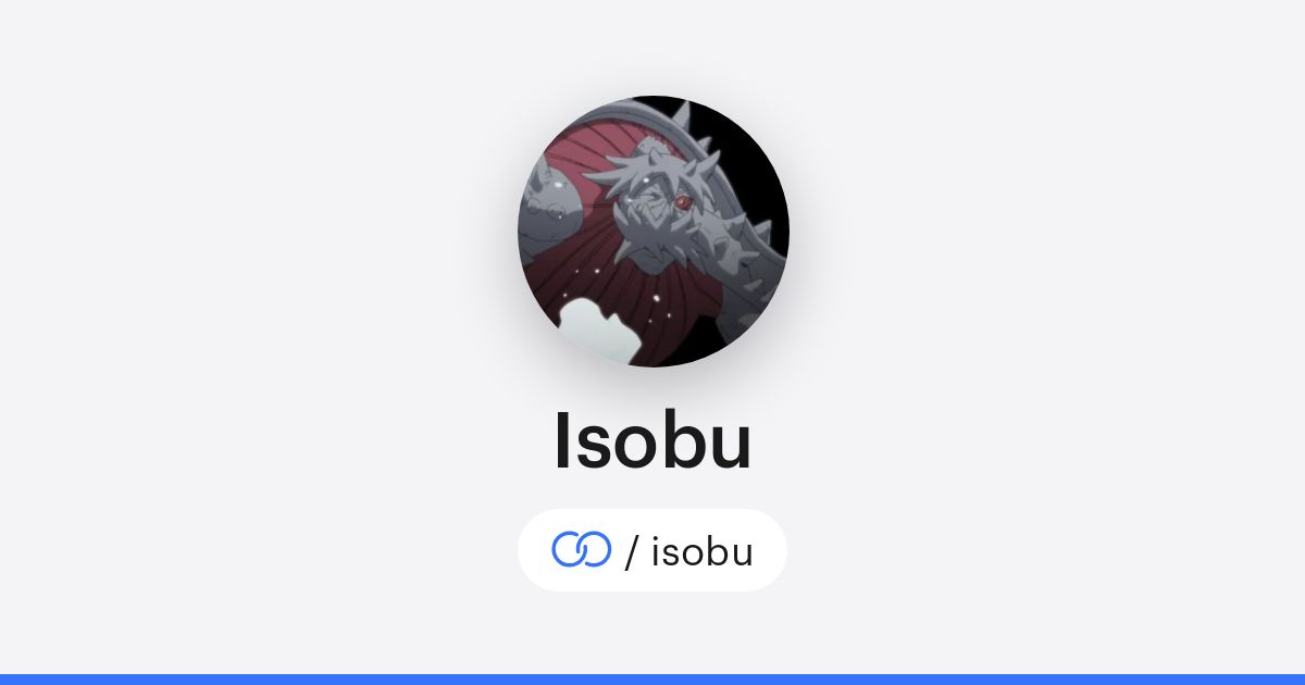 Isobu (/isobu) · solo.to
