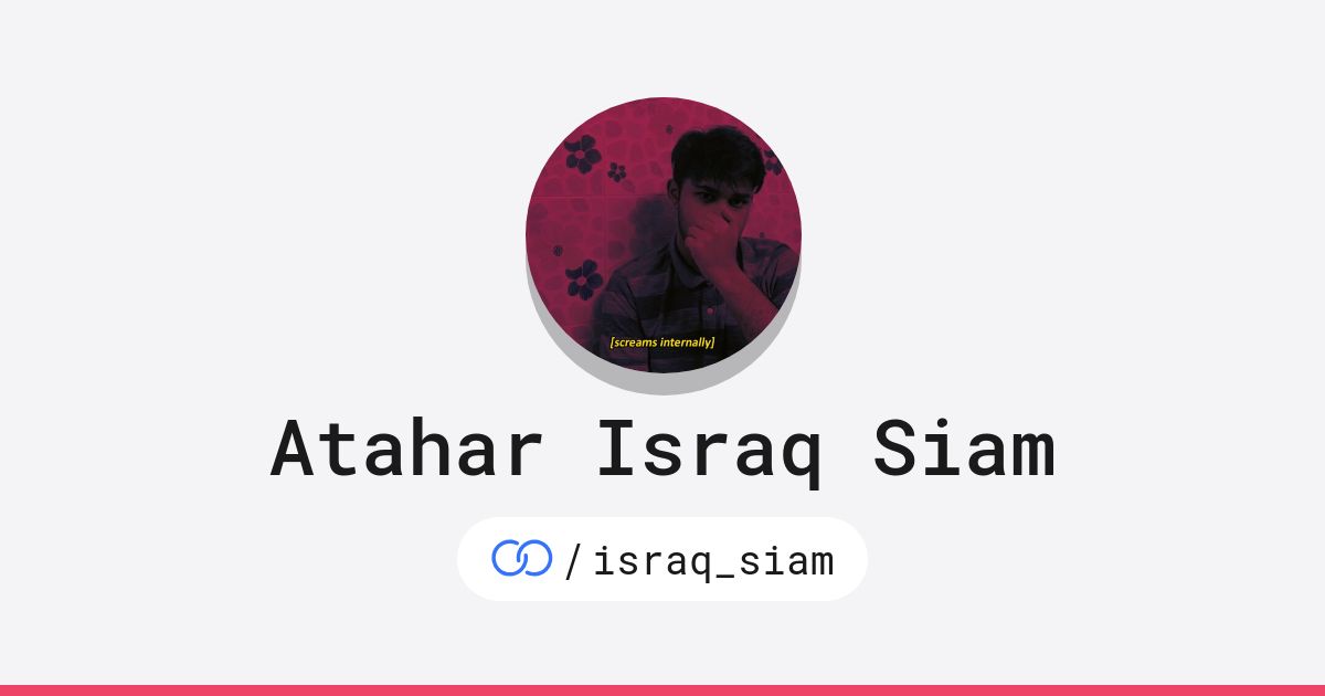 Atahar Israq Siam (/israq_siam) · solo.to