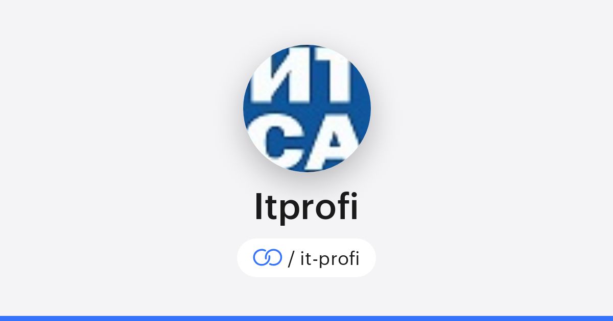 Itprofi (/it-profi) · solo.to