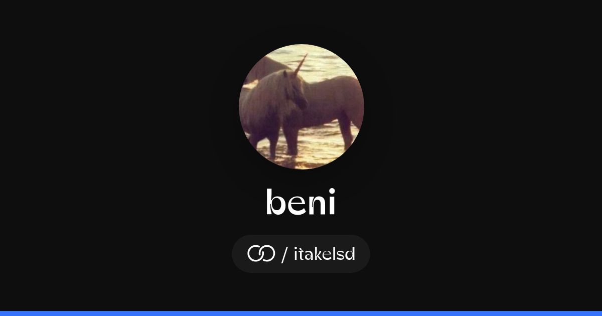 beni (/itakelsd) · solo.to