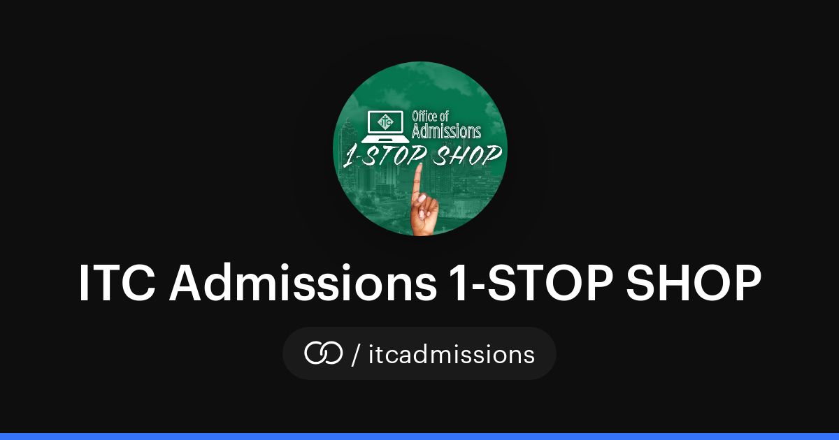 ITC Admissions 1-STOP SHOP (/itcadmissions) · solo.to
