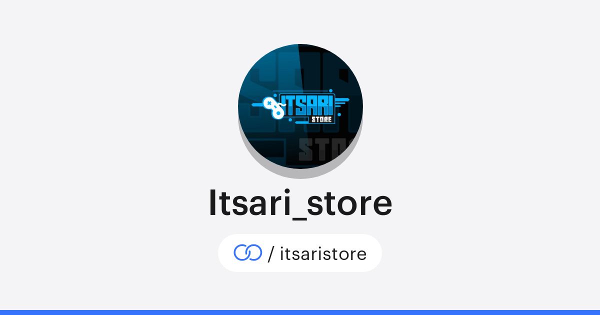 Itsari_store (/itsaristore) · solo.to