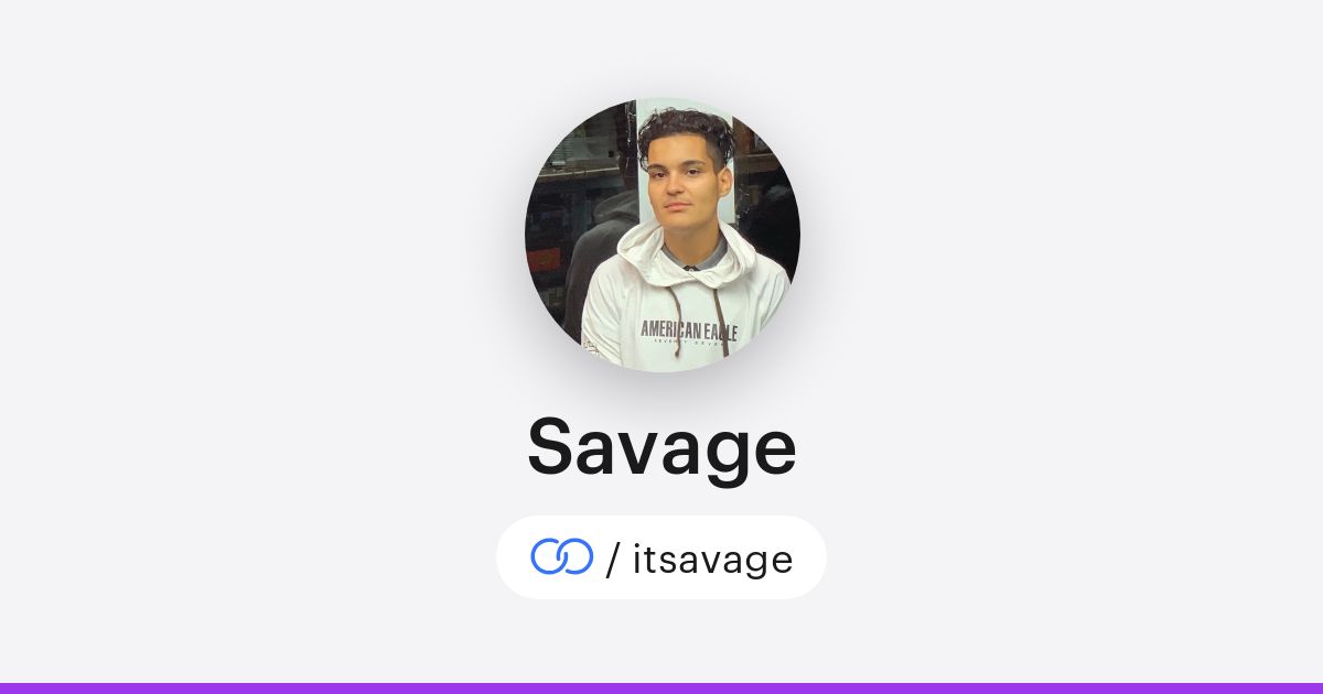 Savage (/itsavage) · solo.to
