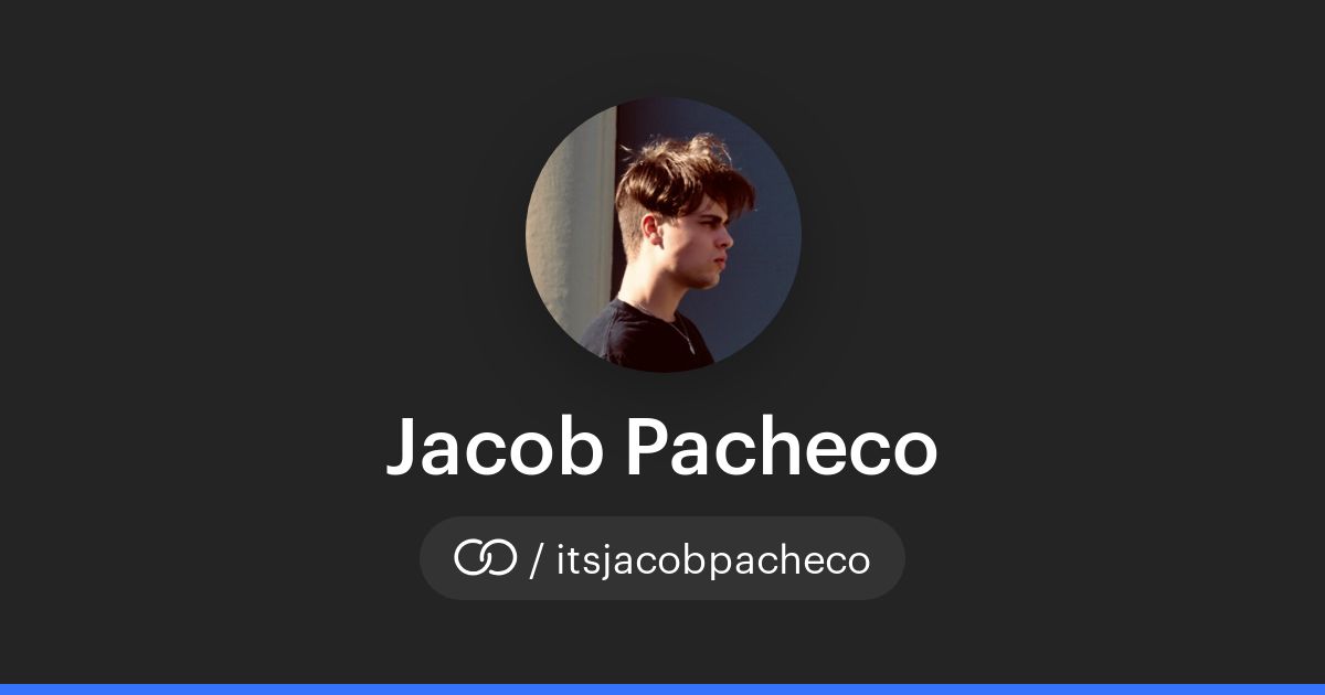 Jacob Pacheco (/itsjacobpacheco) · solo.to
