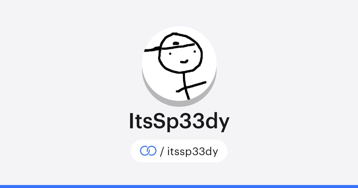 ItsSp33dy · solo.to