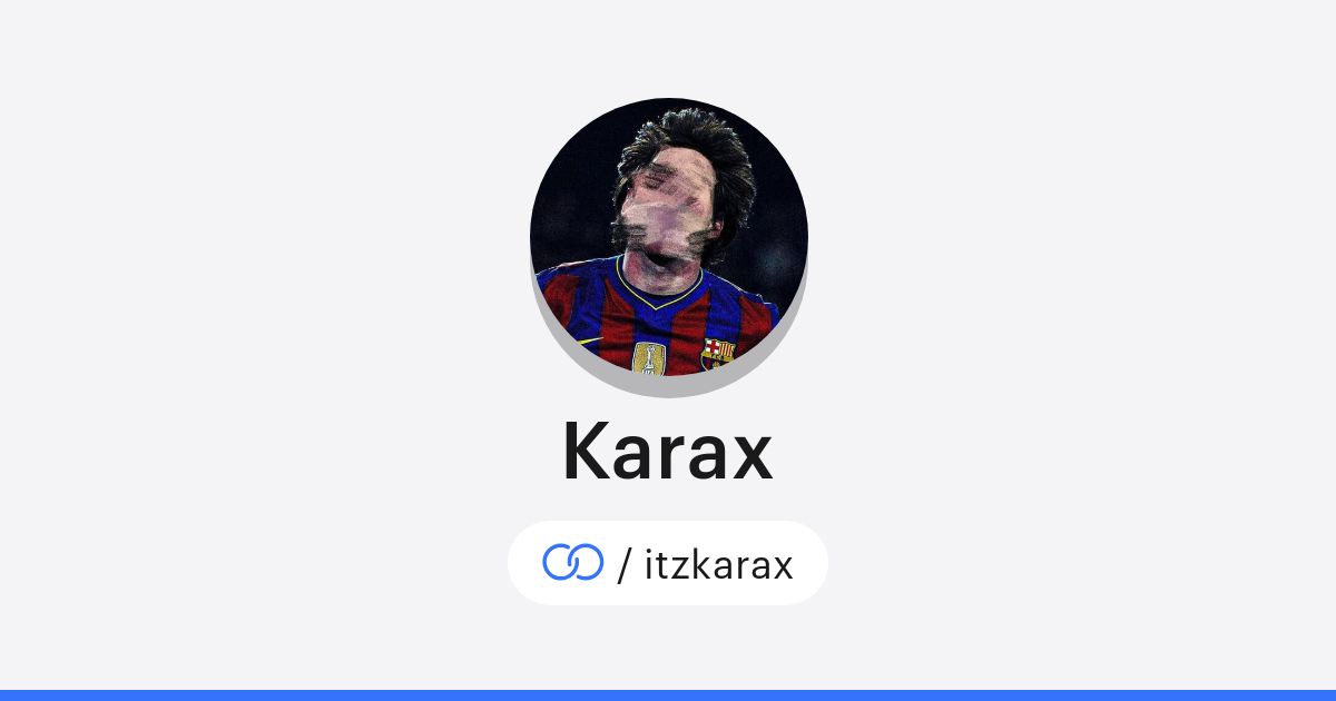 Karax (/itzkarax) · solo.to