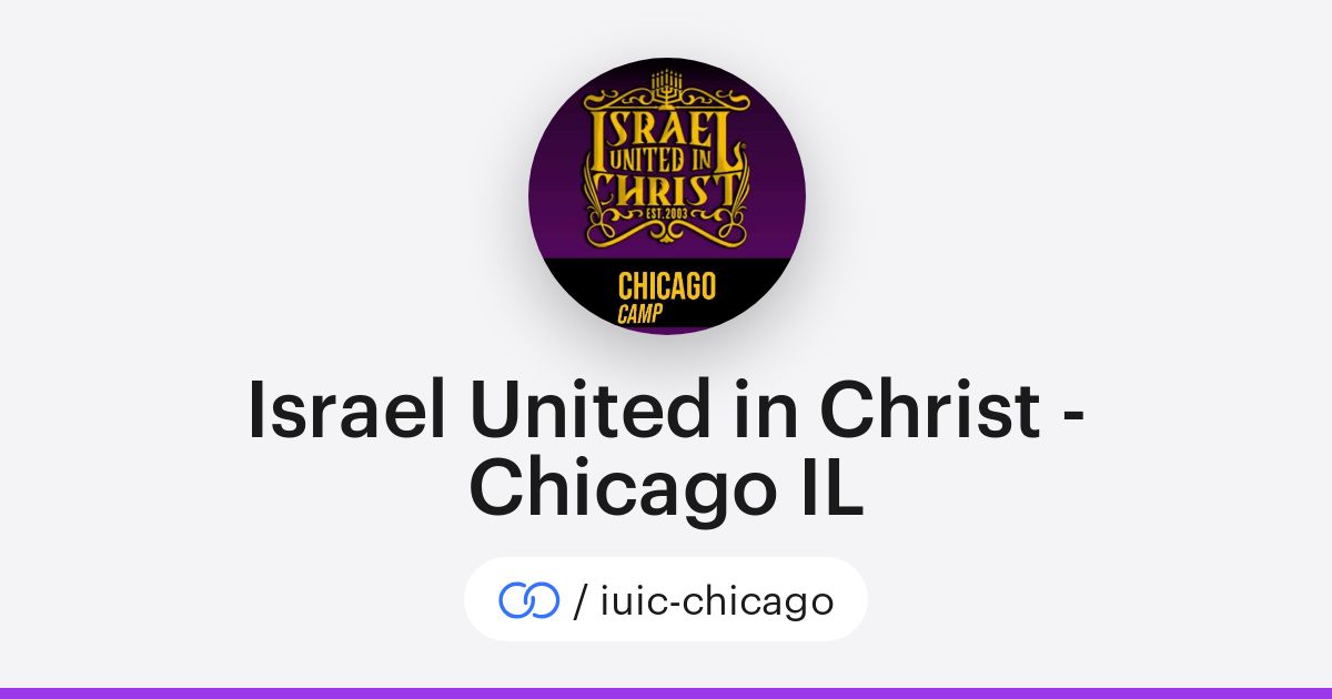 Israel United in Christ - Chicago IL (/iuic-chicago) · solo.to