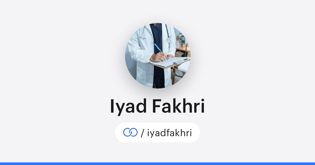 Iyad Fakhri (/iyadfakhri) · solo.to