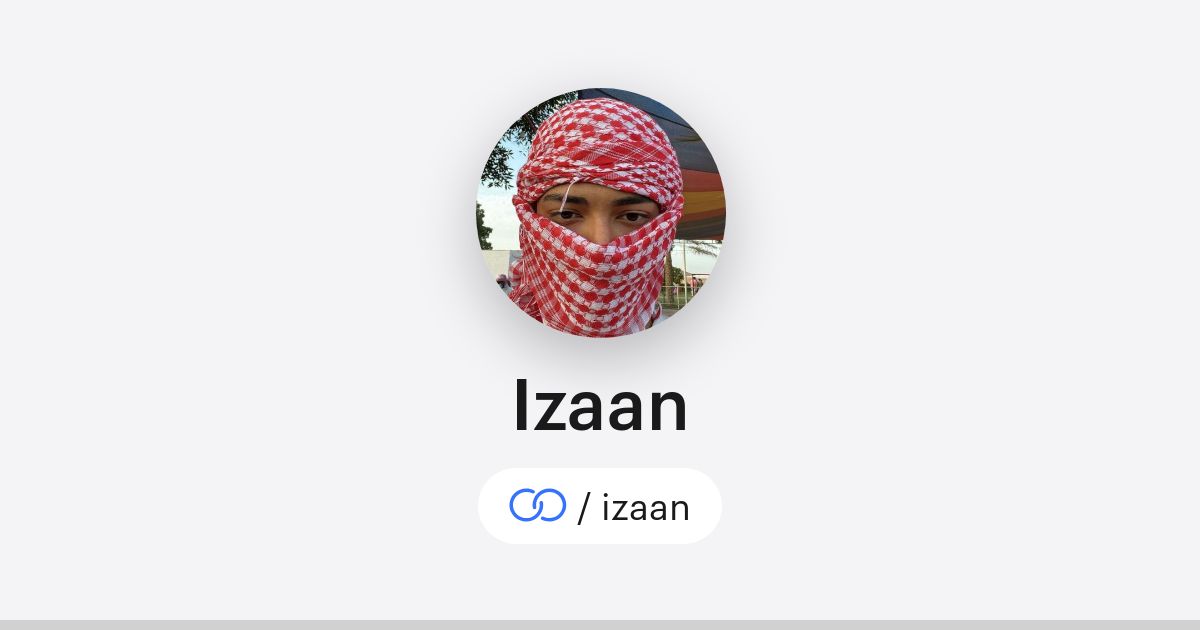 Izaan (/izaan) · solo.to