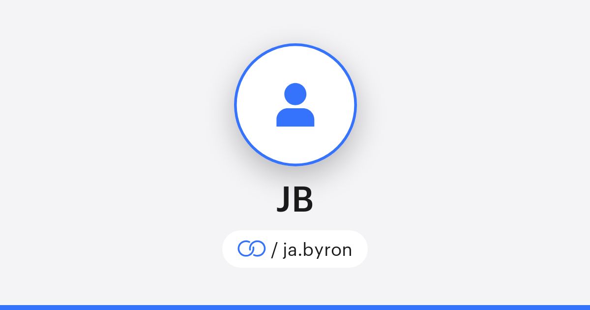 JB (/ja.byron) · solo.to
