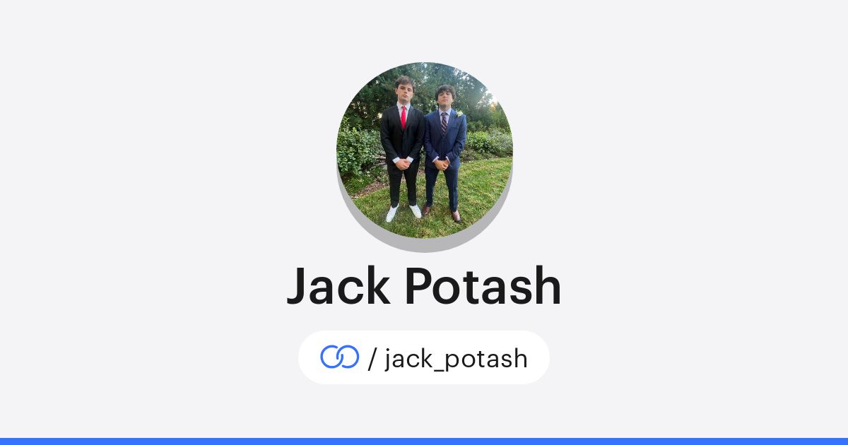 Jack Potash (/jack_potash) · solo.to