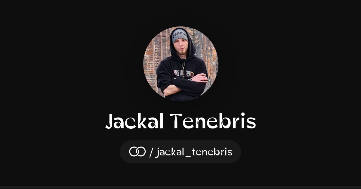 Jackal Tenebris (/jackal_tenebris) · solo.to