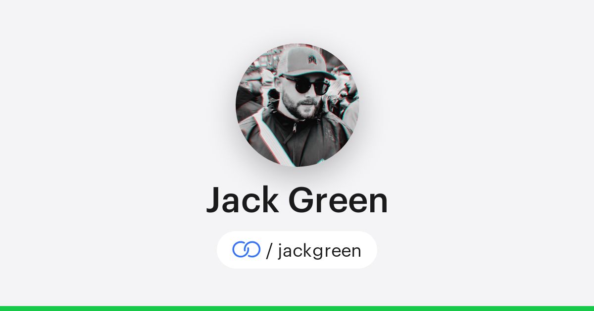 Jack Green (/jackgreen) · solo.to