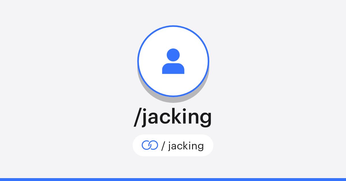 /jacking · solo.to