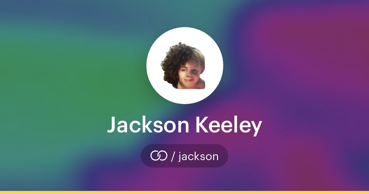 Jackson Keeley (/jackson) · solo.to