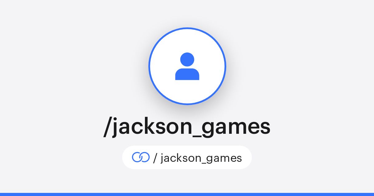 /jackson_games · solo.to