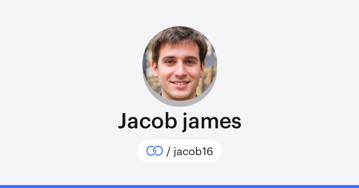 Jacob james (/jacob16) · solo.to