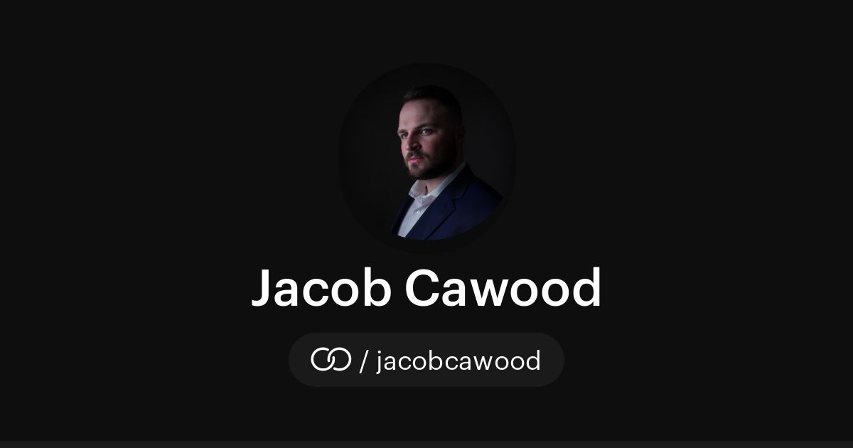 Jacob Cawood (/jacobcawood) · solo.to