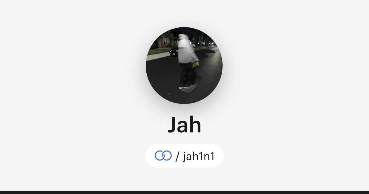 Jah (/jah1n1) · solo.to