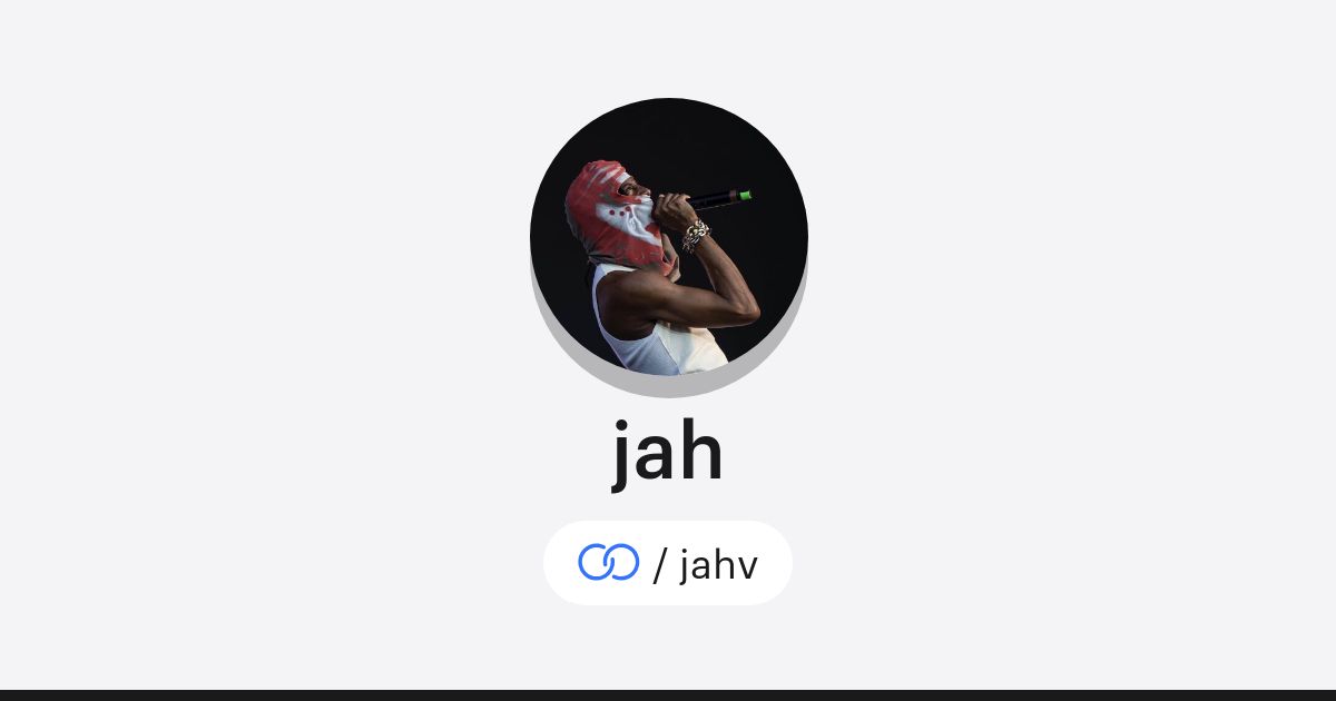 jah (/jahv) · solo.to