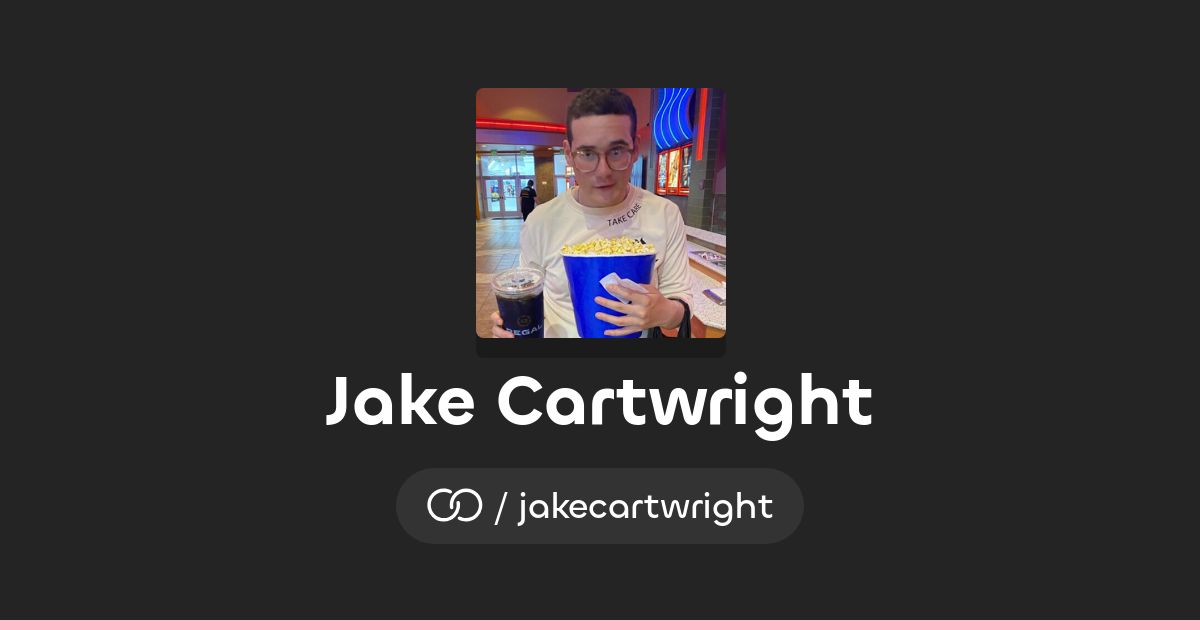 Jake Cartwright (/jakecartwright) · solo.to
