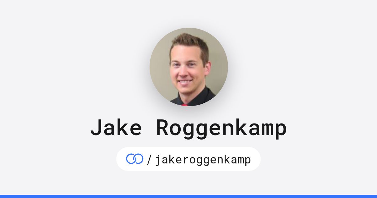 Jake Roggenkamp (/jakeroggenkamp) · solo.to