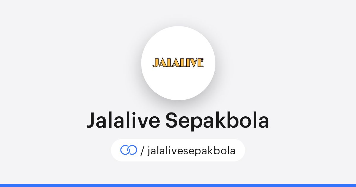 Jalalive Sepakbola (/jalalivesepakbola) · solo.to