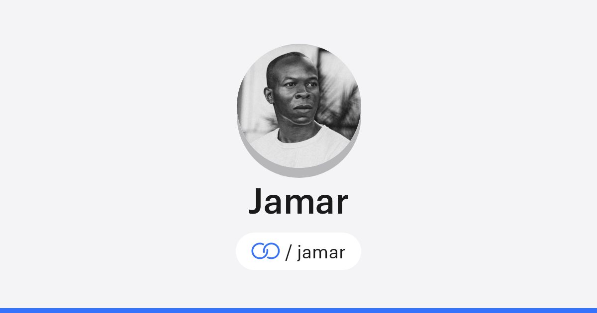 Jamar · solo.to