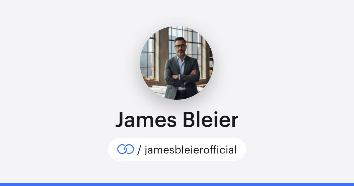 James Bleier (/jamesbleierofficial) · solo.to