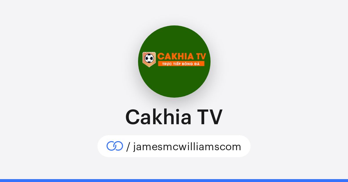 Cakhia TV (/jamesmcwilliamscom) · solo.to