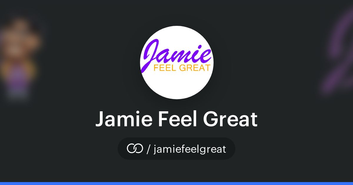 Jamie Feel Great (/jamiefeelgreat) · solo.to