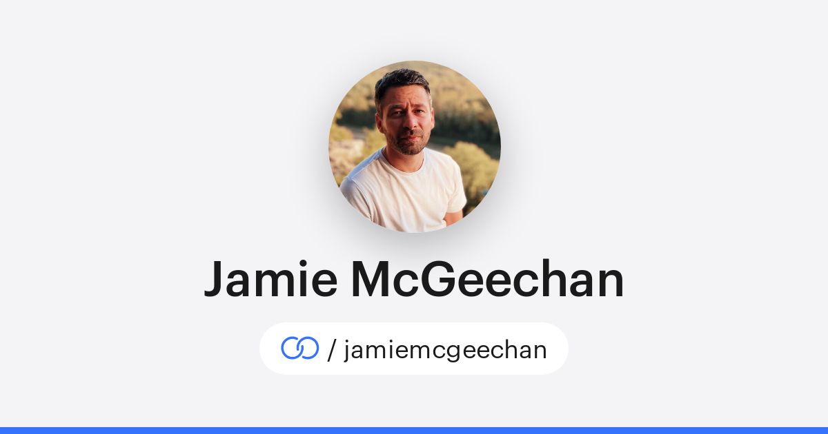 Jamie McGeechan (/jamiemcgeechan) · solo.to