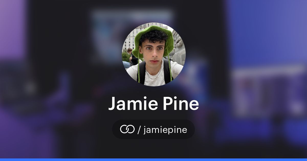 Jamie Pine (/jamiepine) · solo.to