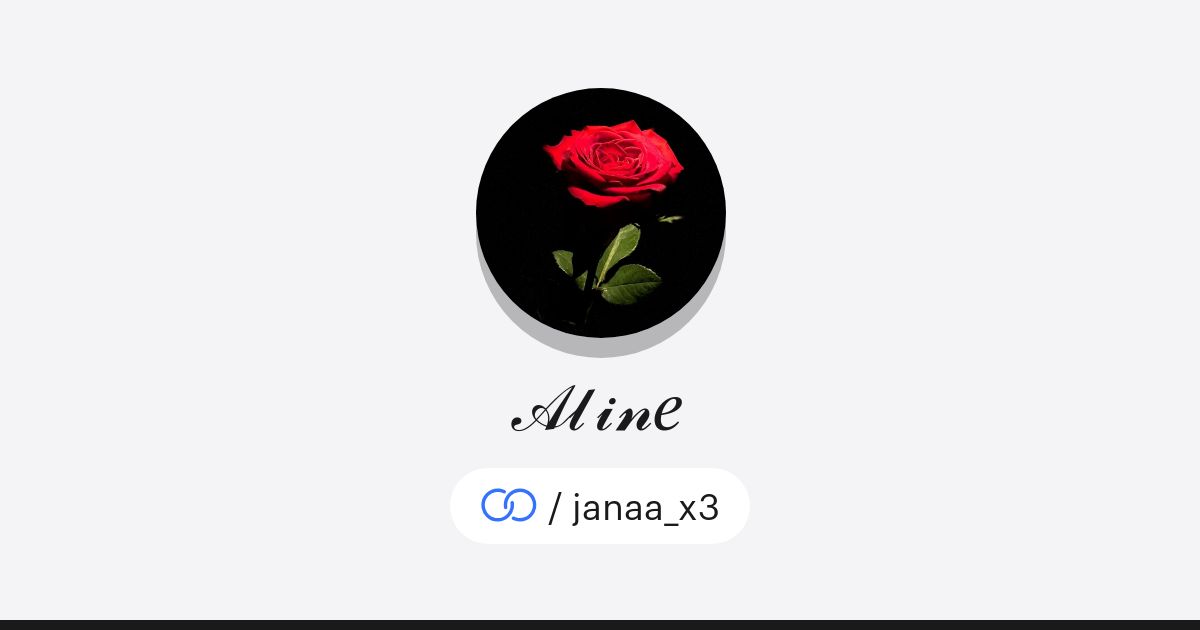 𝒜𝓁𝒾𝓃𝑒 (/janaa_x3) · solo.to