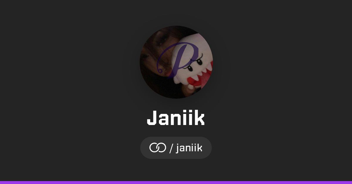 Janiik · solo.to