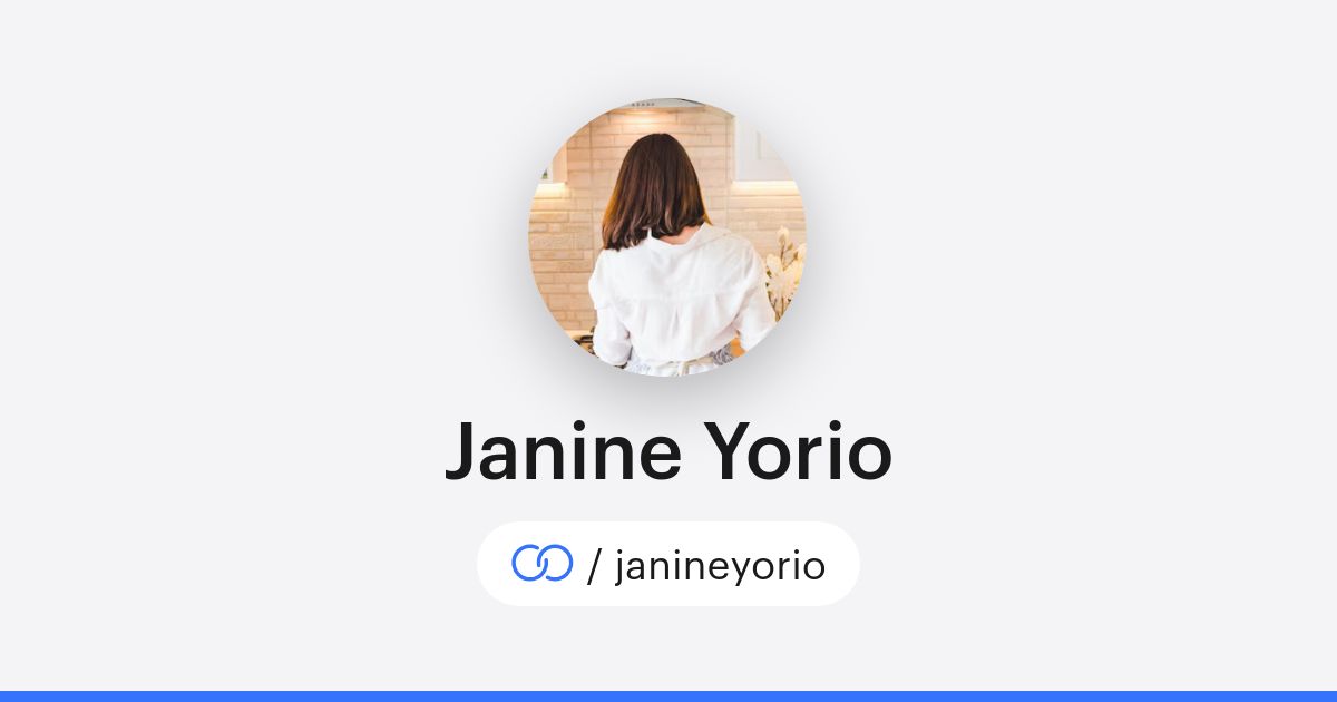 Janine Yorio (/janineyorio) · solo.to