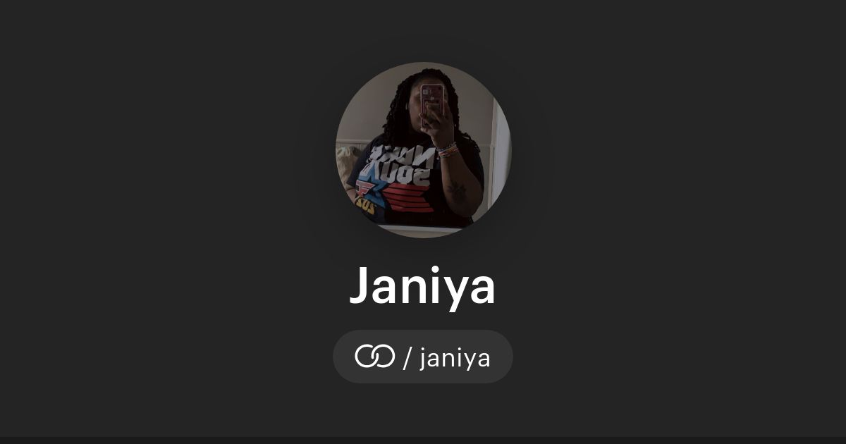 Janiya · solo.to