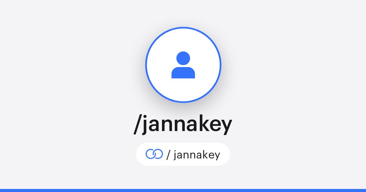 /jannakey · solo.to