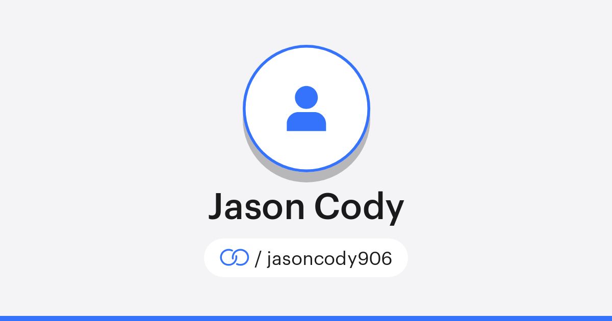 Jason Cody (/jasoncody906) · solo.to