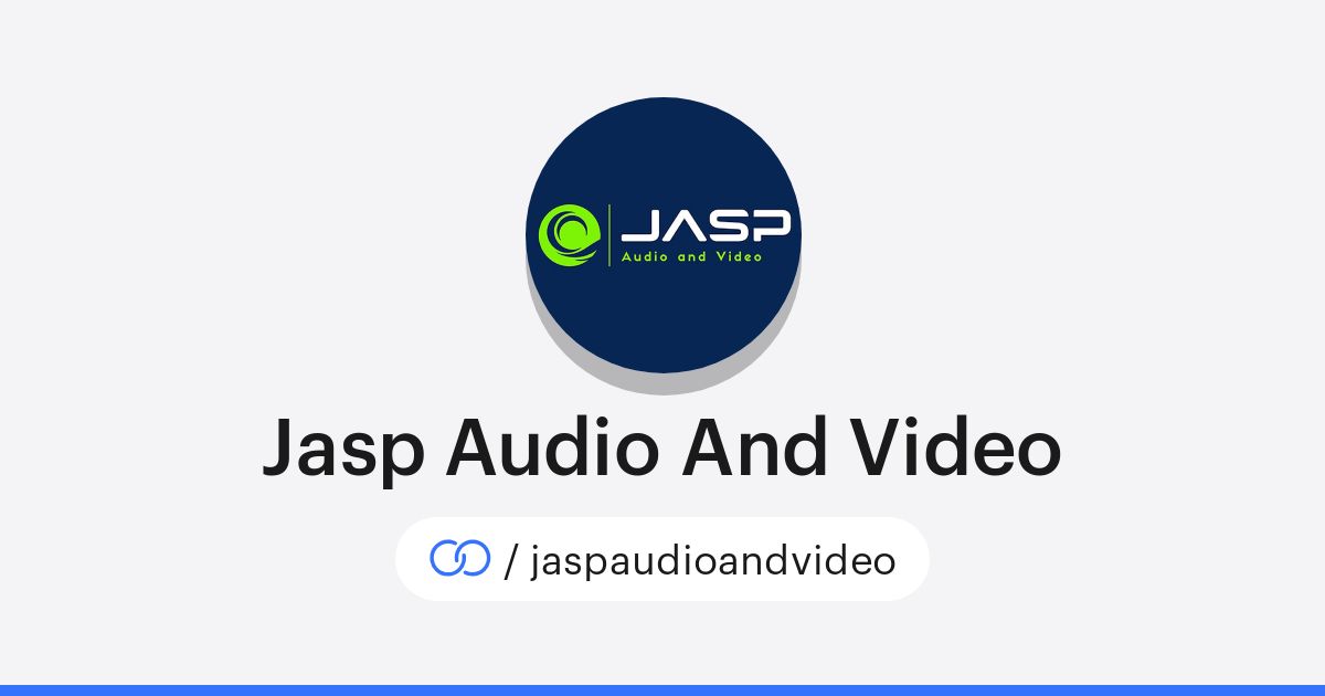 Jasp Audio And Video (/jaspaudioandvideo) · solo.to
