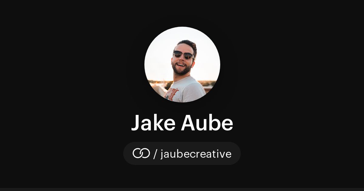 Jake Aube (/jaubecreative) · solo.to