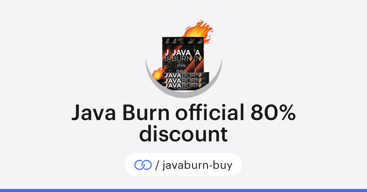 Java Burn official 80% discount (/javaburn-buy) · solo.to