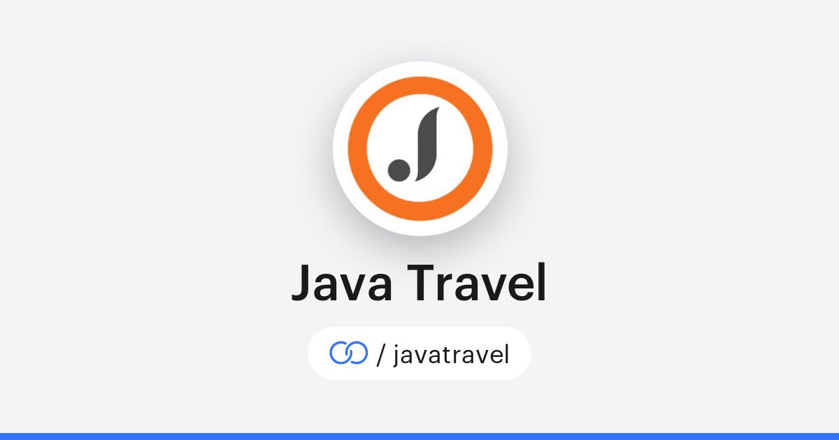 Java Travel (/javatravel) · solo.to
