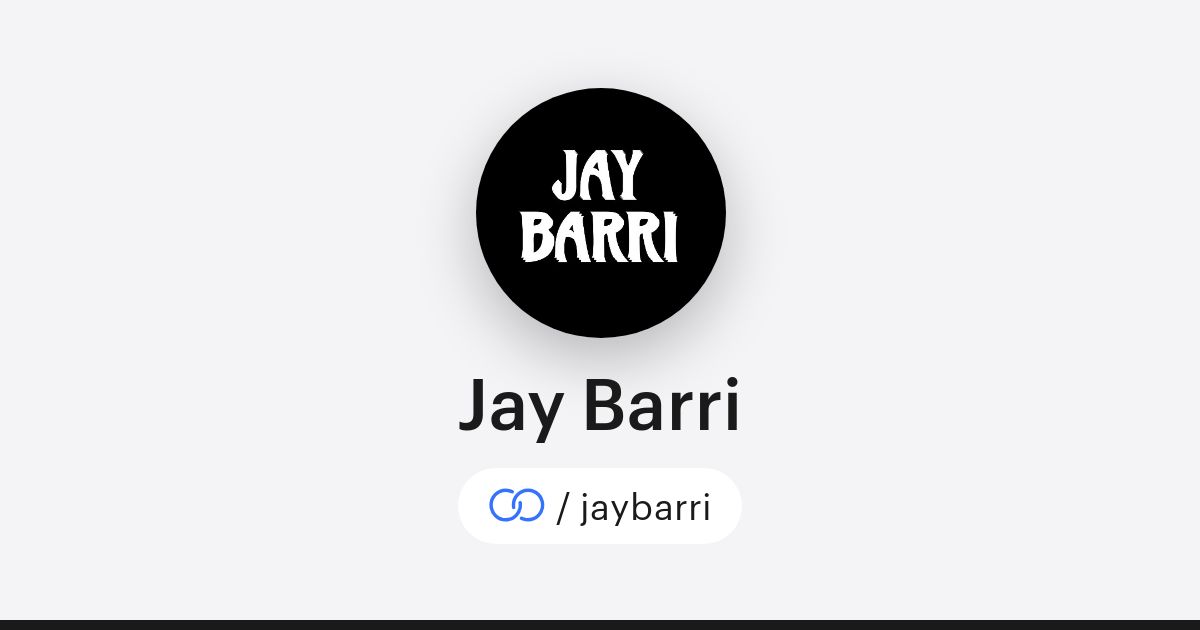 Jay Barri (/jaybarri) · solo.to
