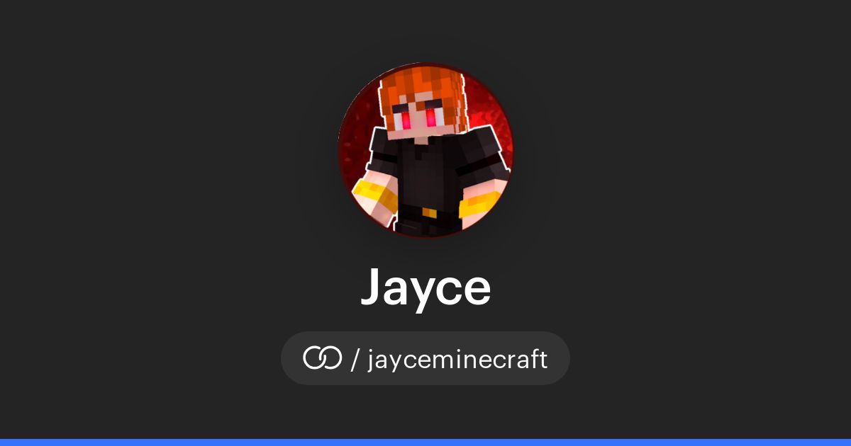 Jayce (/jayceminecraft) · solo.to