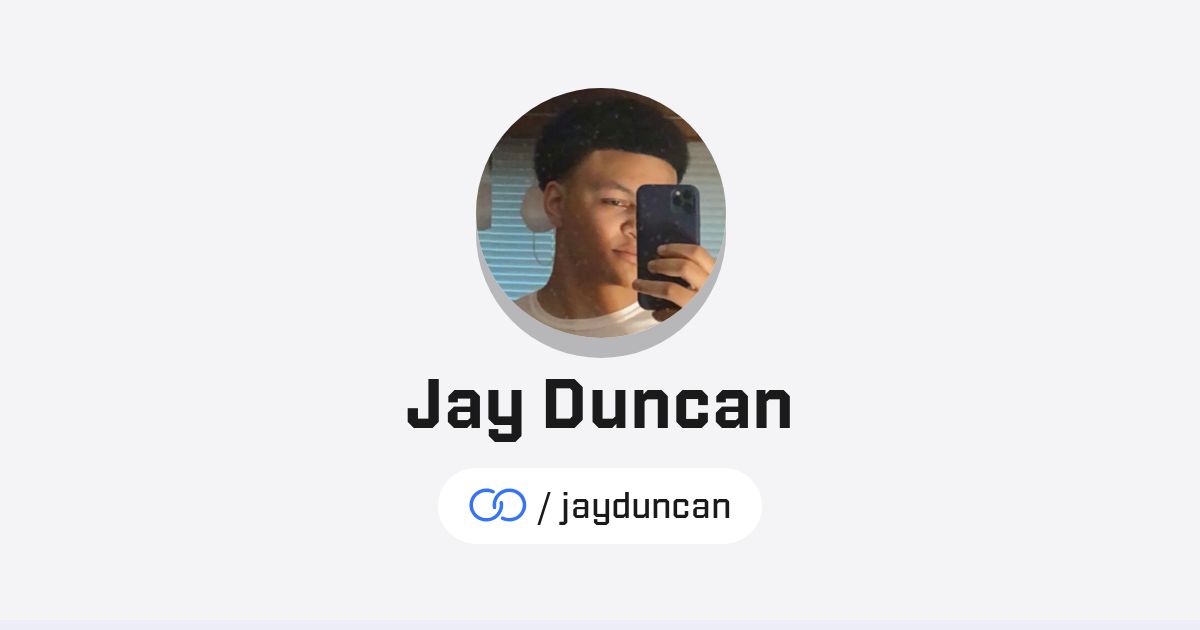 Jay Duncan (/jayduncan) · solo.to