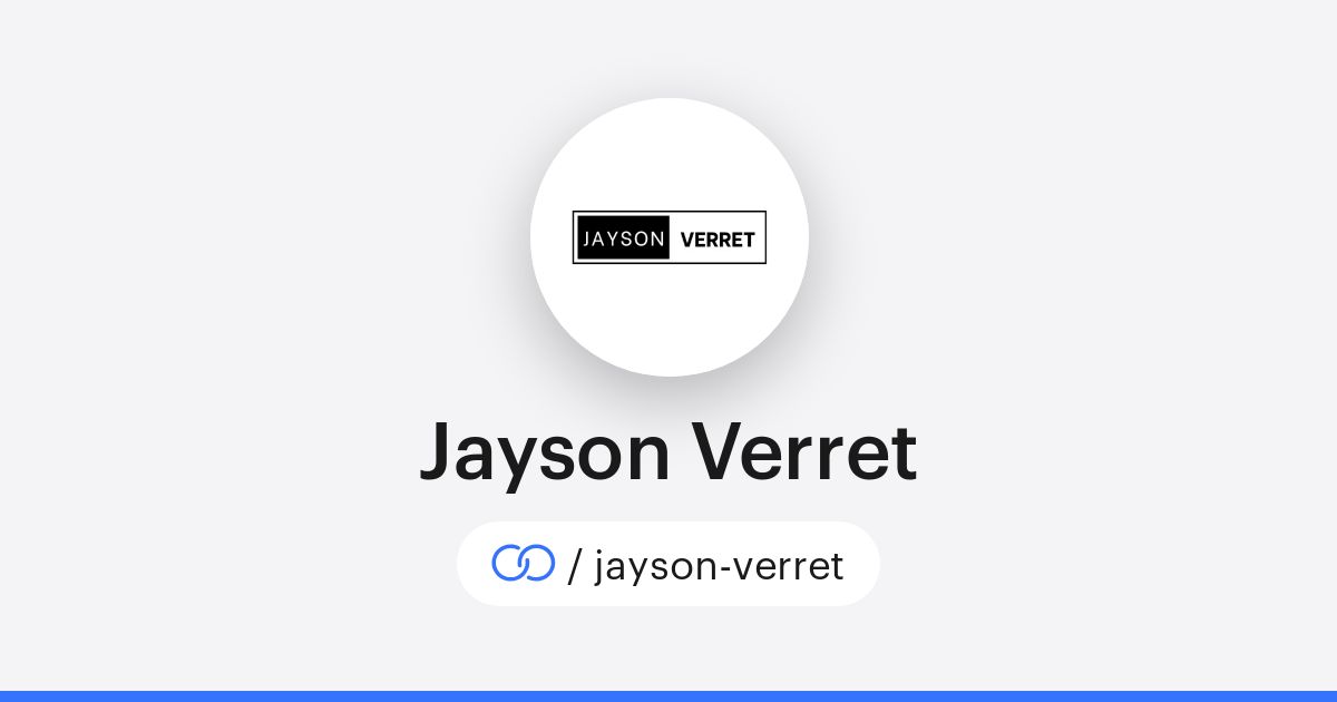 Jayson Verret (/jayson-verret) · solo.to