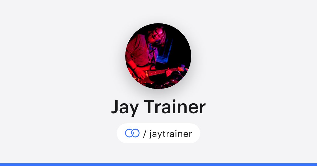 Jay Trainer (/jaytrainer) · solo.to