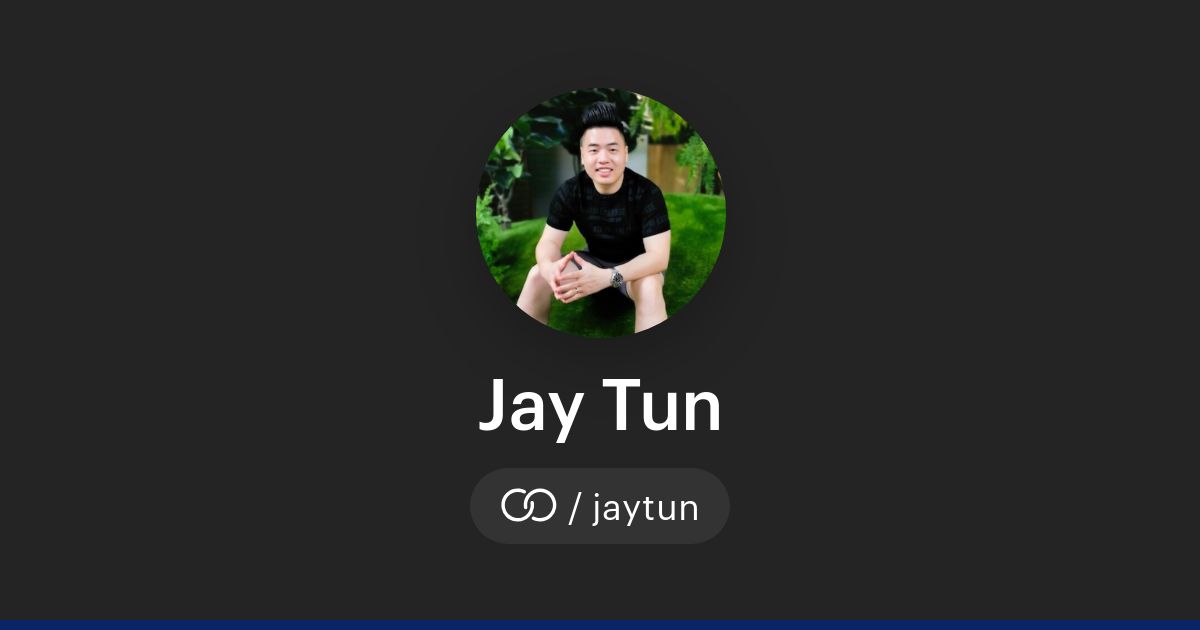 Jay Tun (/jaytun) · solo.to