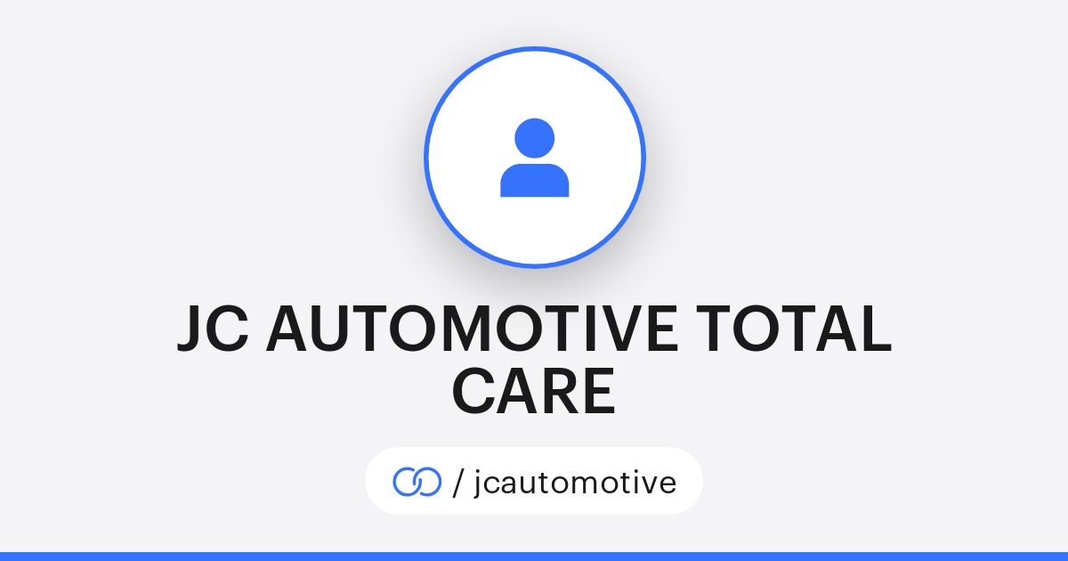 JC AUTOMOTIVE TOTAL CARE (/jcautomotive) · solo.to